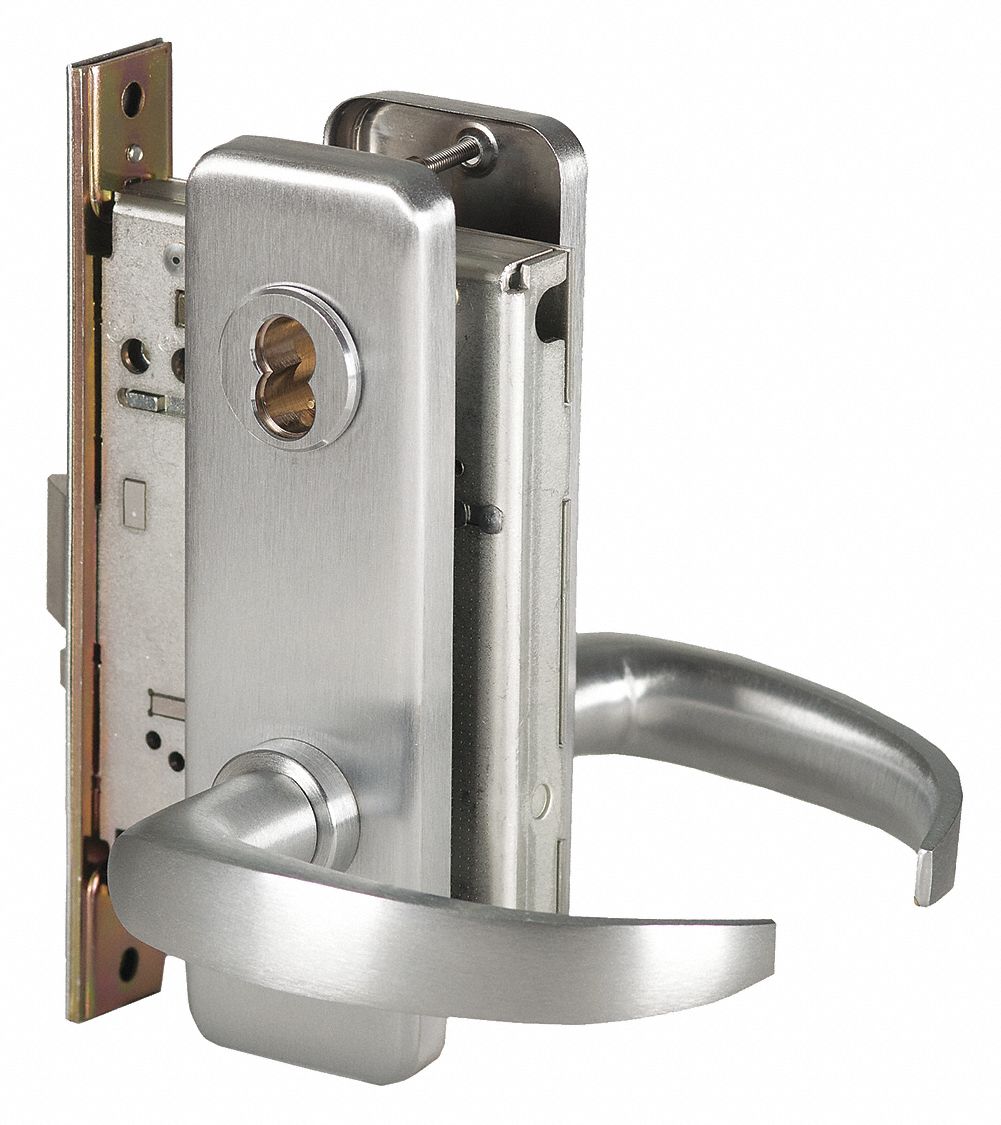 BEST, Classroom Lever Locksets, Chrome, Door Lockset - 454V01 ...