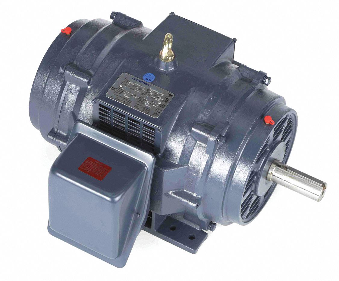 MARATHON MOTORS, Open Drip Proof, Rigid Base Mount, General Purpose ...