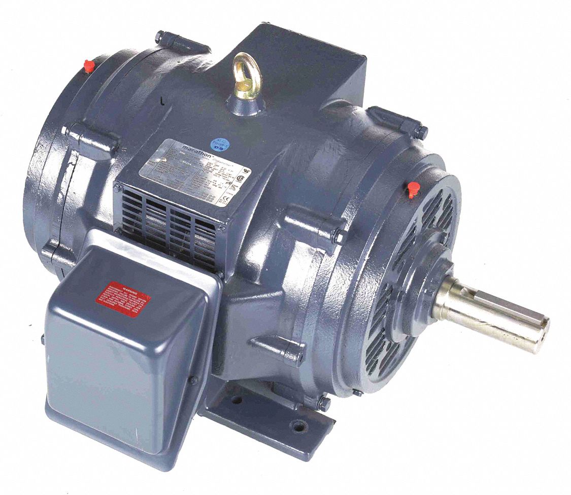 MARATHON MOTORS, Open Drip Proof, Rigid Base Mount, General Purpose ...