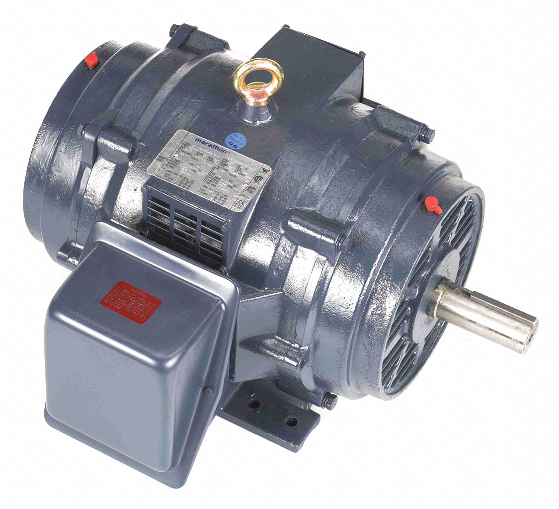 MARATHON MOTORS, Open Drip Proof, Rigid Base Mount, General Purpose ...