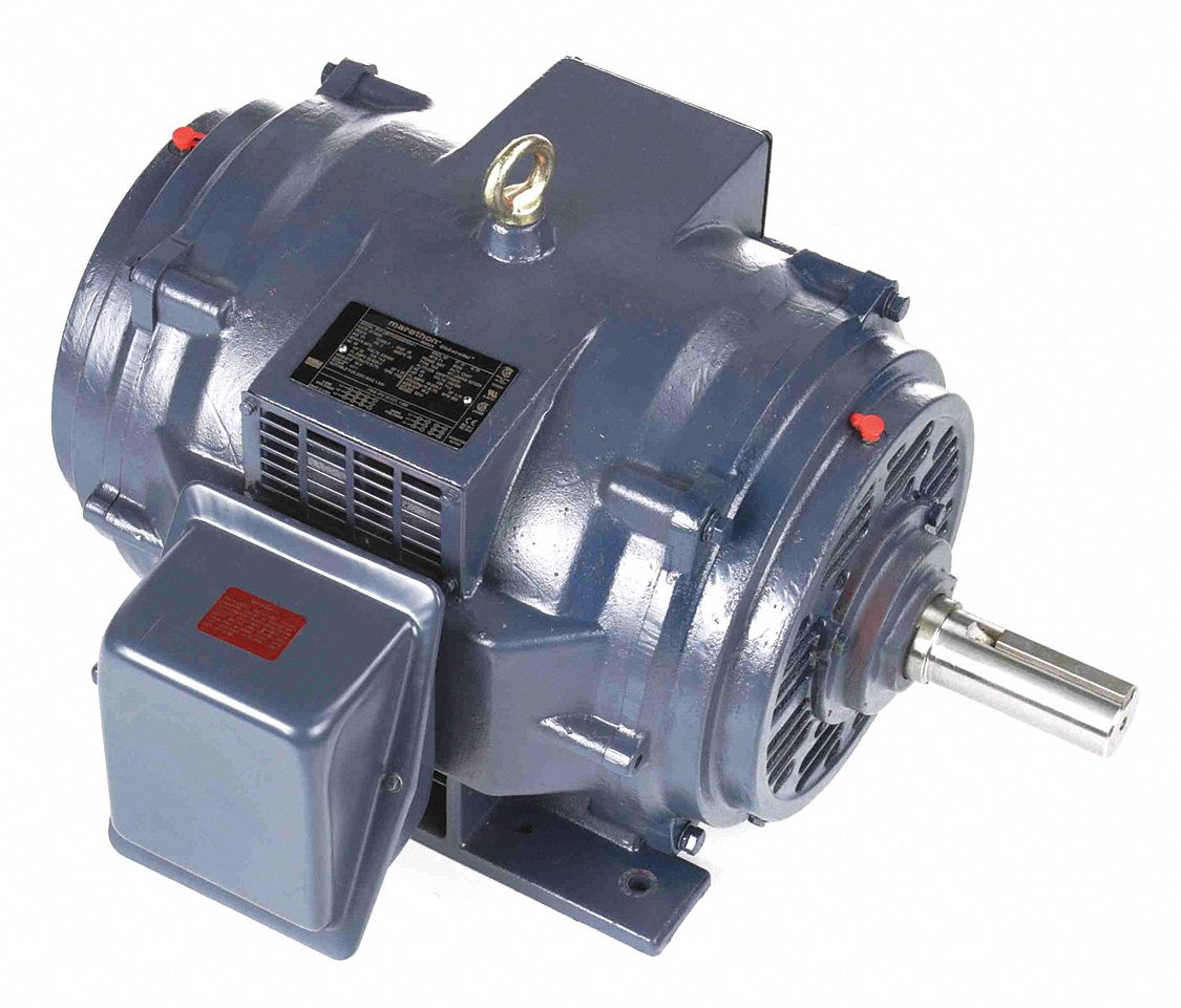 MARATHON MOTORS, Open Drip Proof, Rigid Base Mount, General Purpose ...