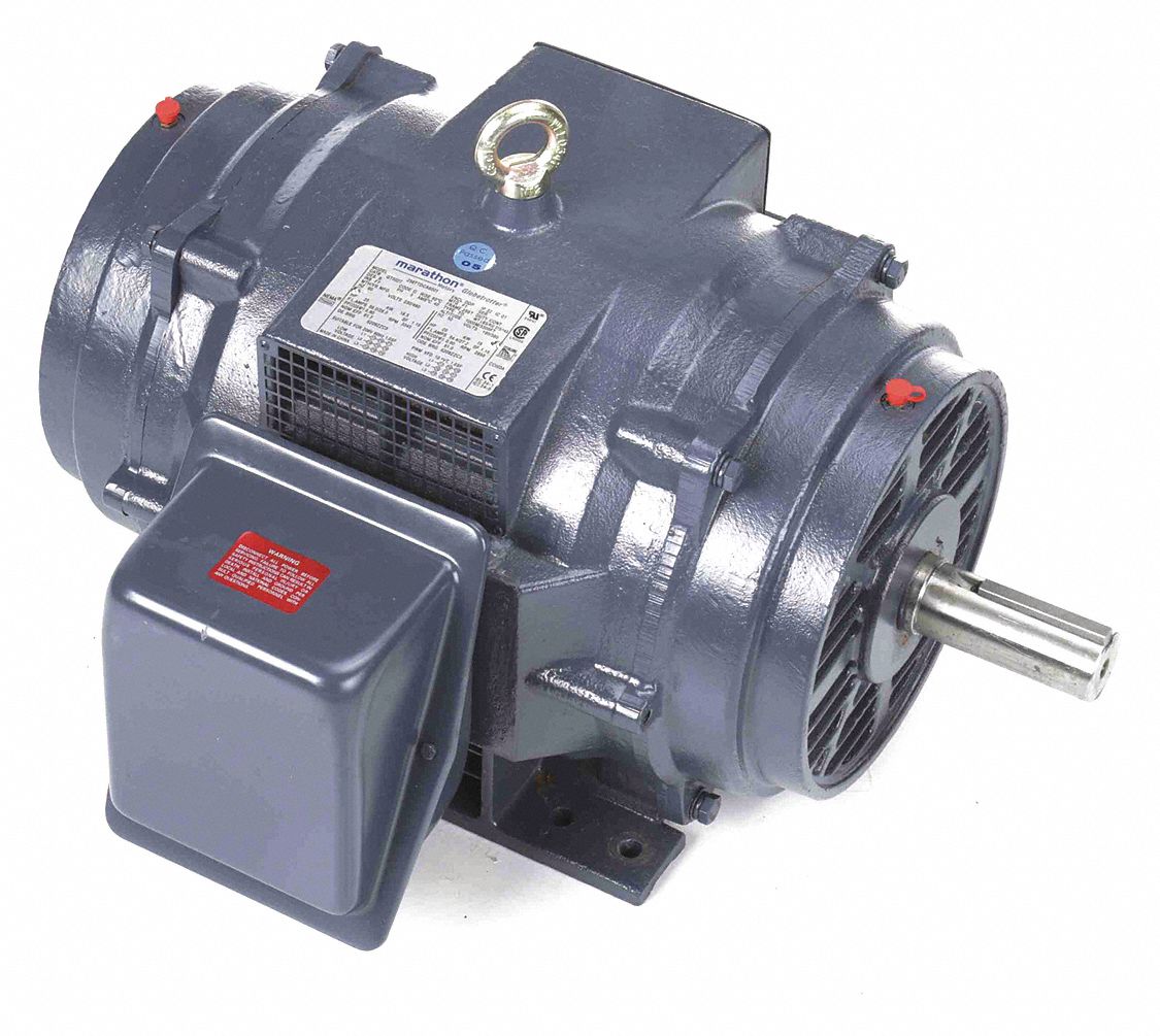 MARATHON MOTORS, Open Drip Proof, Rigid Base Mount, General Purpose ...