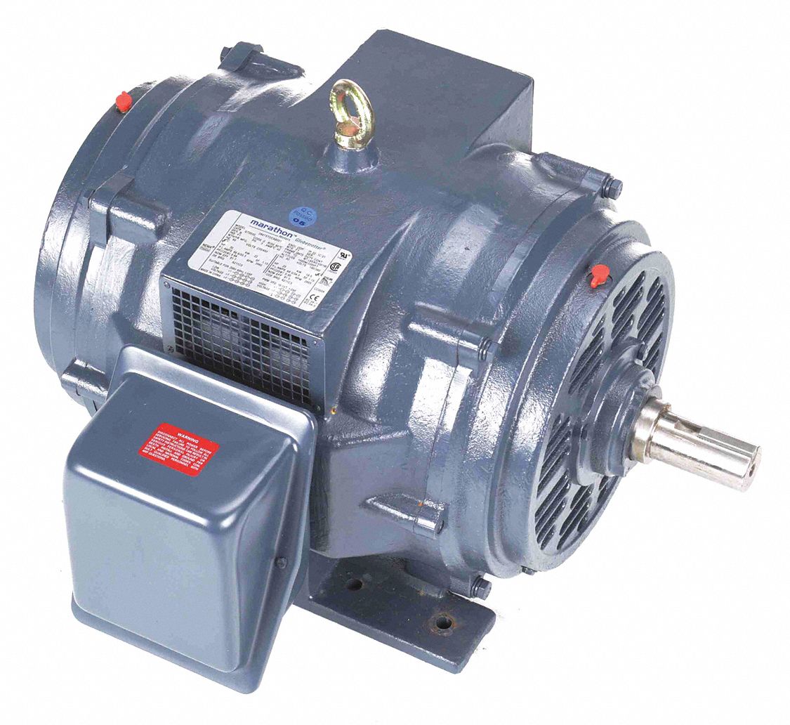 MARATHON MOTORS, Open Drip Proof, Rigid Base Mount, General Purpose ...