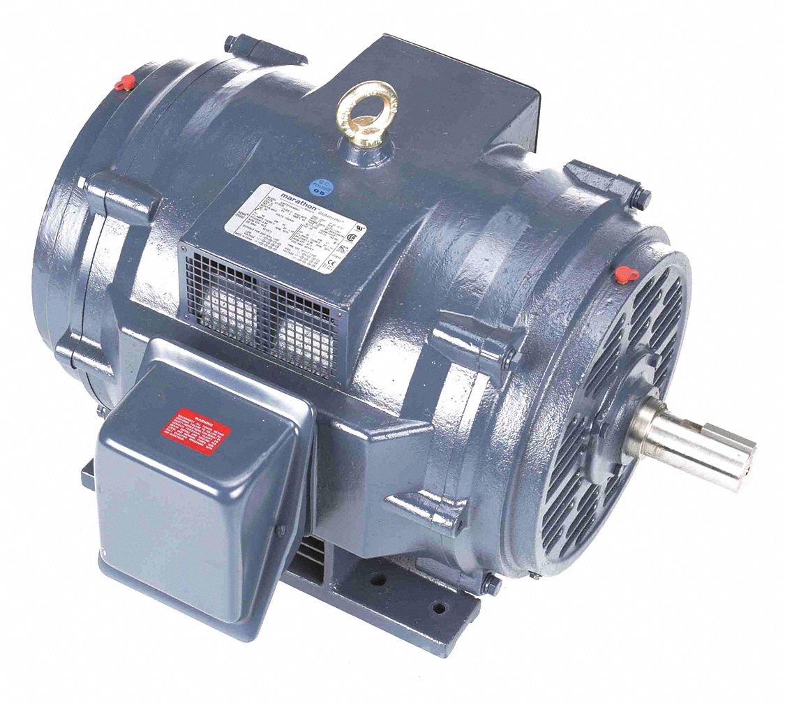 MARATHON MOTORS, Open Drip Proof, Rigid Base Mount, General Purpose ...