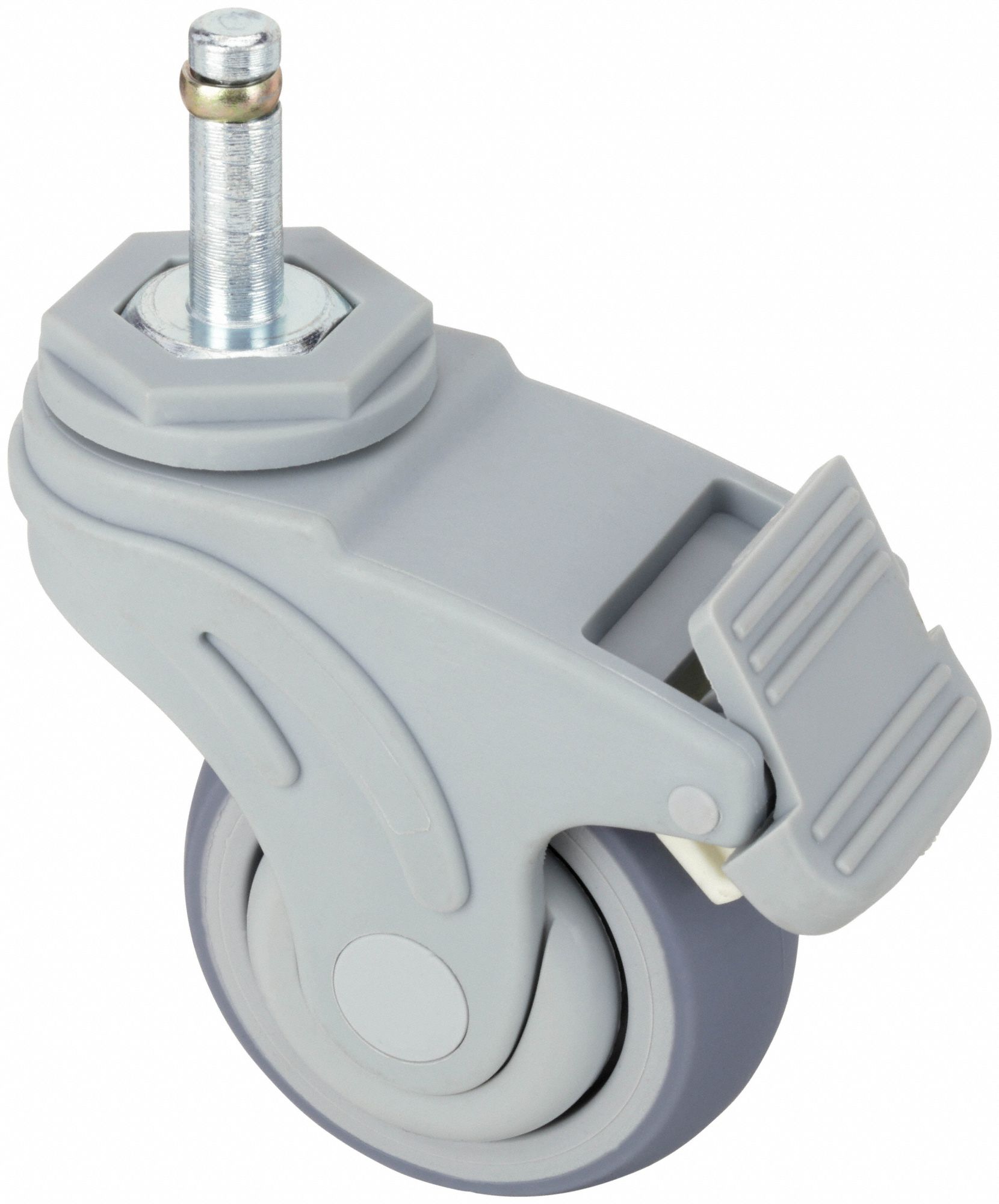 Swivel, Total Lock, Stem Caster - 454Y41|P17S-RP030K-SG1-TB - Grainger