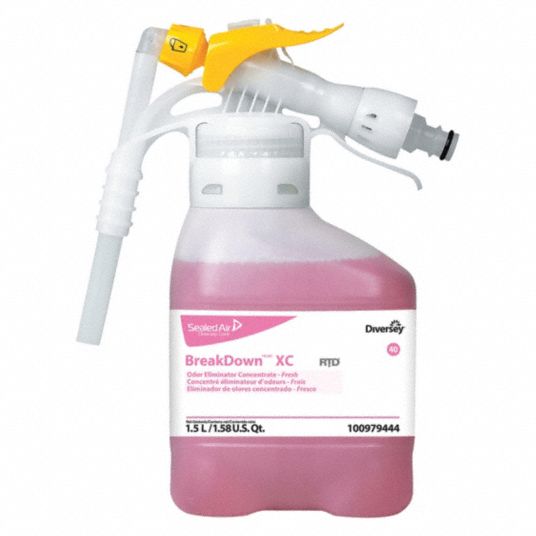 DIVERSEY, Fits RTD Dispenser Series, 1.5 L, Odor Eliminator - 454Z69 ...