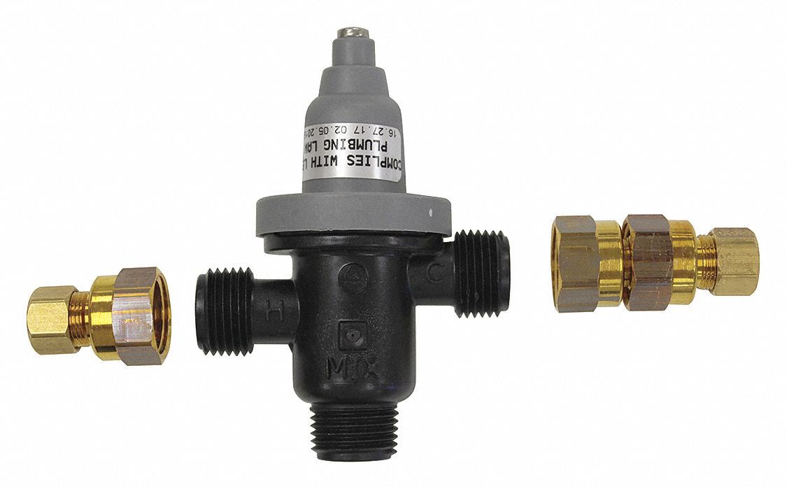 SPEAKMAN, 3/8 in Inlet Connection Size, 3/8 in Outlet Connection Size ...