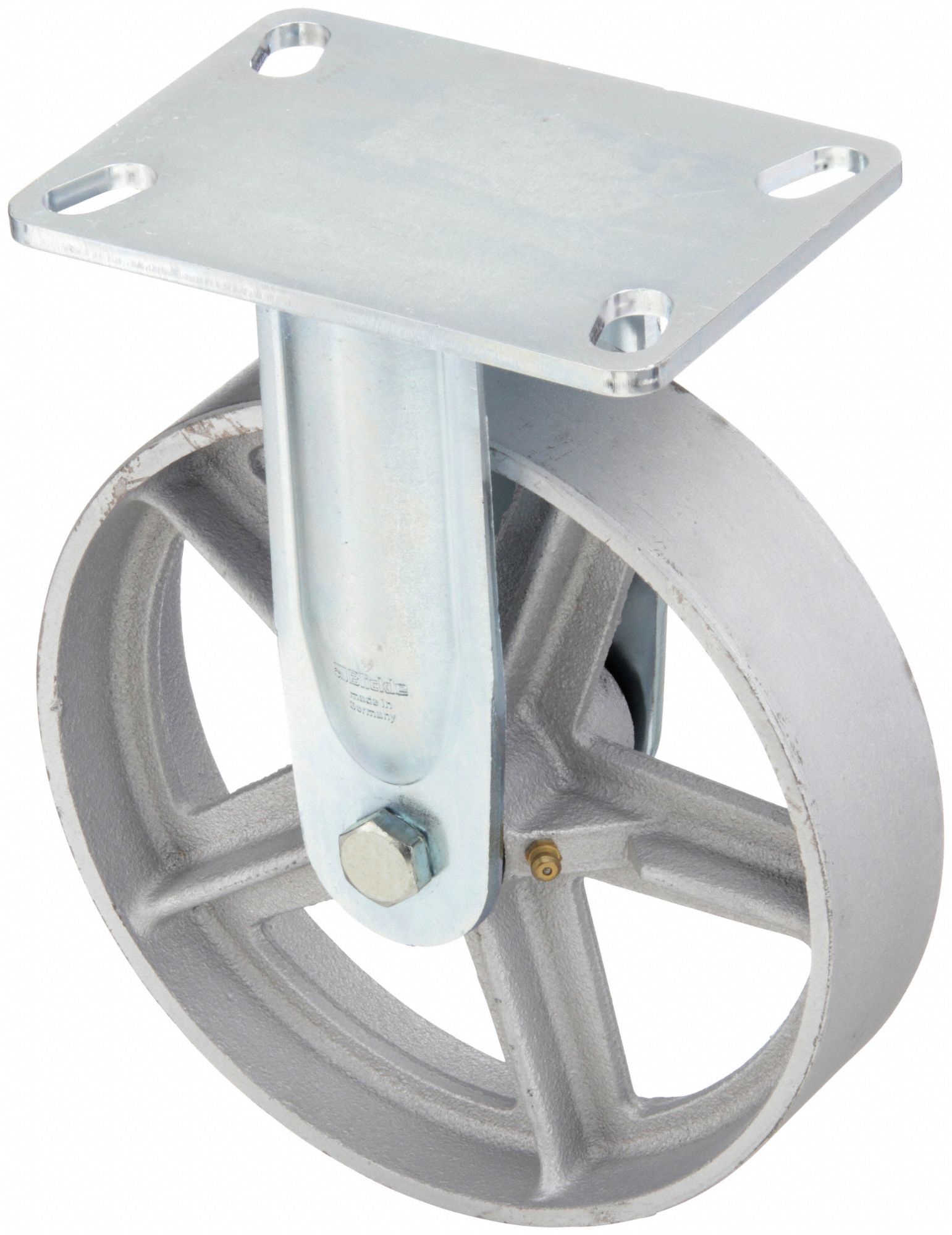 Rigid, No Brake, Plate Caster - 455T93|BHS-C080R-16 - Grainger