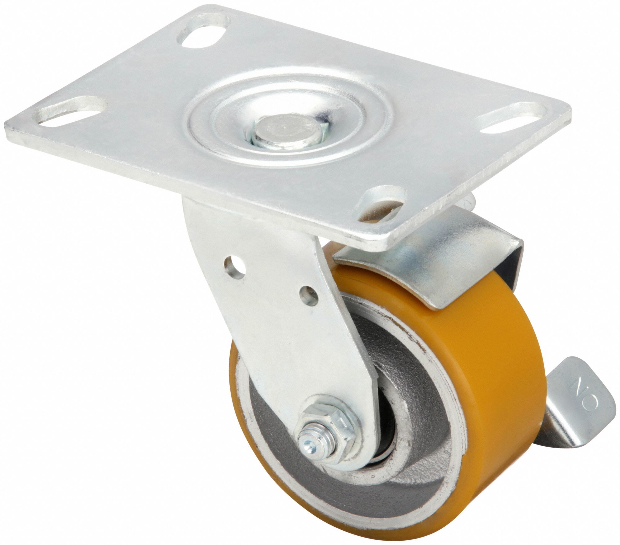 Swivel, Directional Lock/Side Brake, Plate Caster - 455U01|P21S-UY040K ...