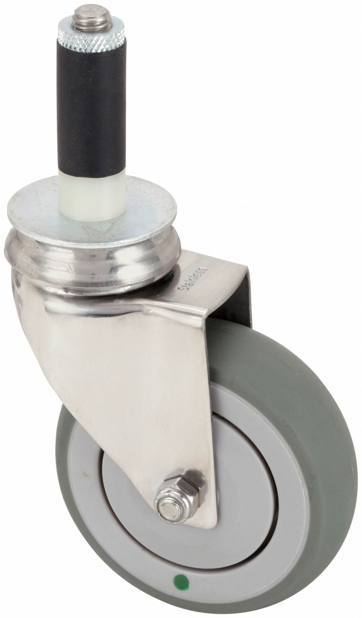 Swivel, 6 in Wheel Dia., Stem Caster - 455U41|P14SX-RP060K-SX3-AM ...