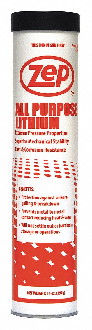 ZEP, All-Purpose Lithium, 14 oz, Multipurpose Grease - 456K90|310104 ...