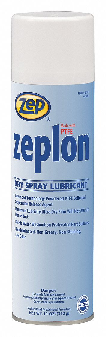 ZEP General Purpose Dry Lubricant, -50° to 500°F, No Additives, Net ...