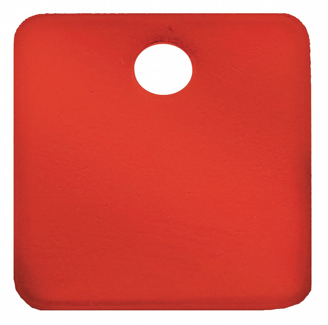 Aluminum, Red, Blank Tag - 456Y21|43657 - Grainger