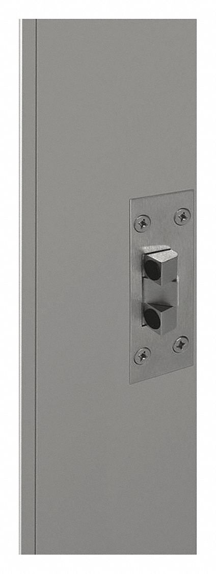 Door Stop, No, None, Satin Chrome - Grainger