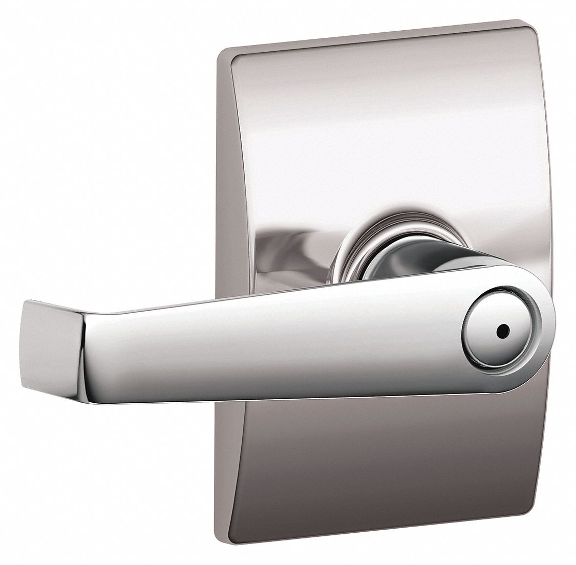 SCHLAGE RESIDENTIAL, Privacy Lever Locksets, Chrome, Door Lockset ...