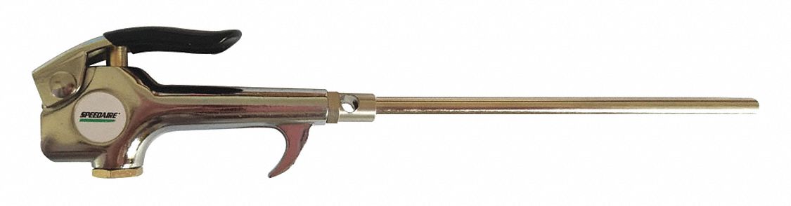 SPEEDAIRE Air Gun: Thumb-Lever Grip, Aluminum, 1/4 in NPT Female, 1 ...