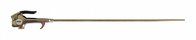 SPEEDAIRE Air Gun: Thumb-Lever Grip, Aluminum, 1/4 in NPT Female, 1 ...