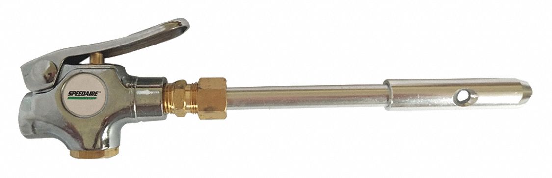 SPEEDAIRE Air Gun: Thumb-Lever Grip, Aluminum, 1/4 in NPT Female, 1 ...