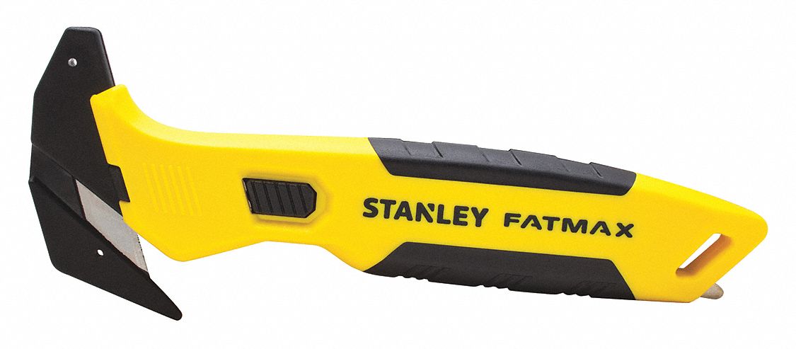 STANLEY, 7 in Overall Lg, 2 1/4 in Overall Wd, Safety Cutter - 458J61 ...