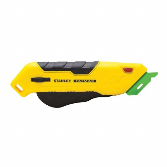 STANLEY FATMAX, 7 in Overall Lg, Plastic, Precision Safety Cutter ...