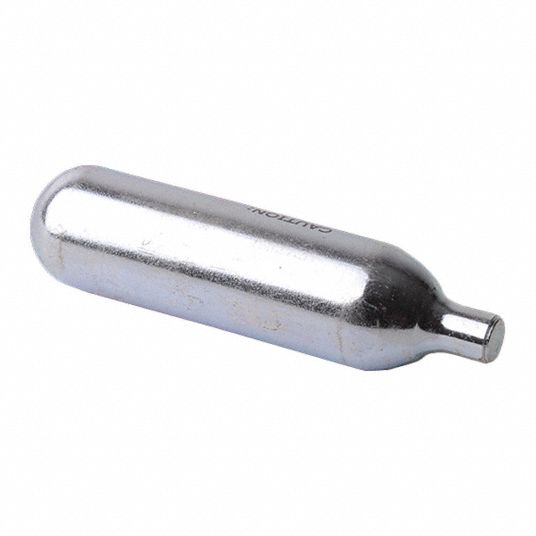 DIVERSITECH, 1,200 psi Air Pressure, 8 1/4 in Lg, CO2 Cartridge ...