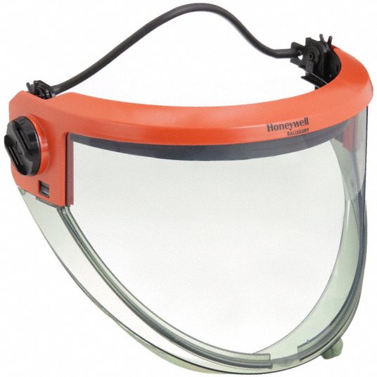 HONEYWELL SALISBURY, 12 cal/sq cm ATPV, Arc Flash Face Shield - 458P10 ...