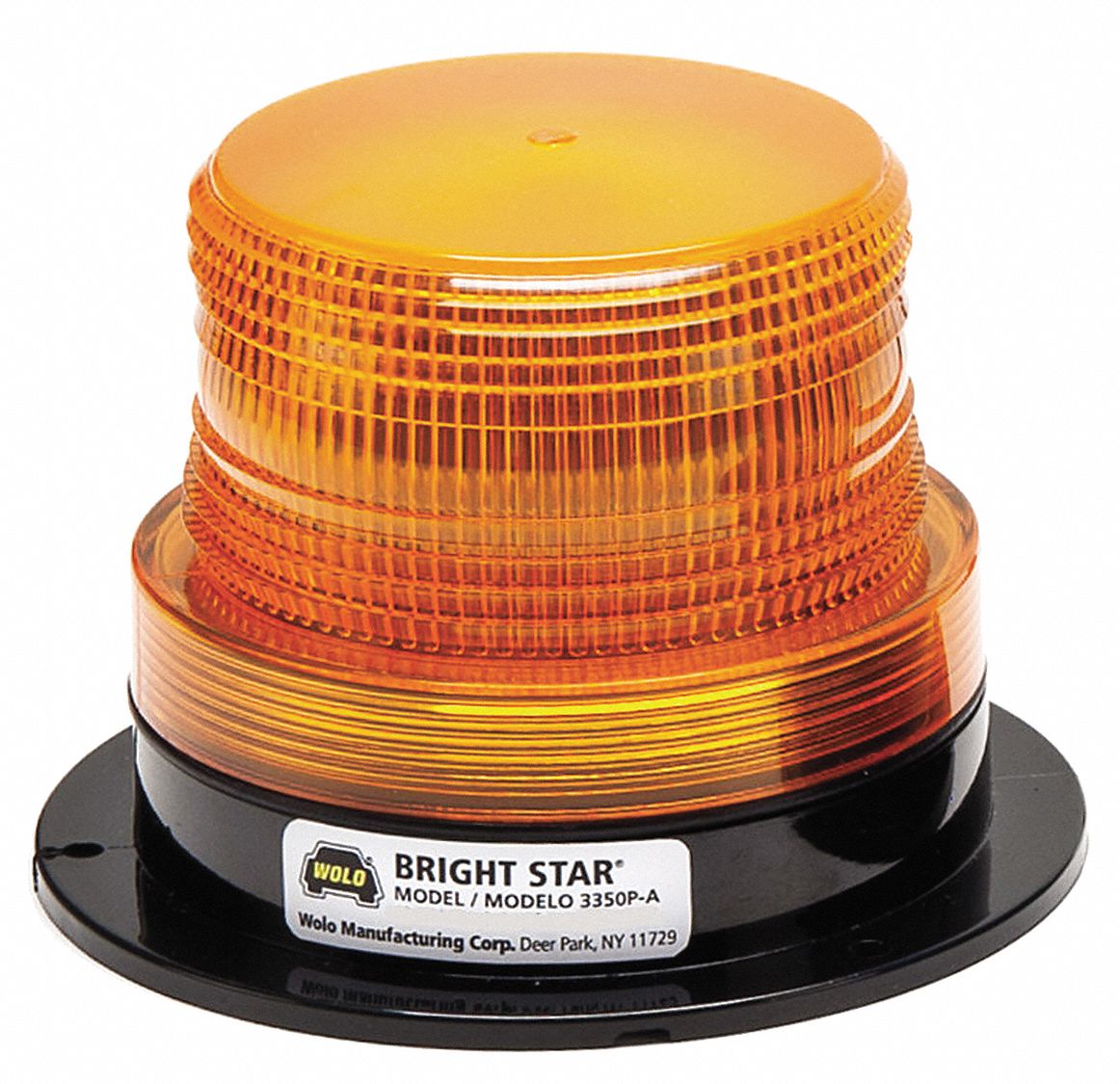 Strobe Light,Amber,Flashing - Grainger