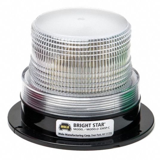 Strobe Light,Clear,Flashing - Grainger