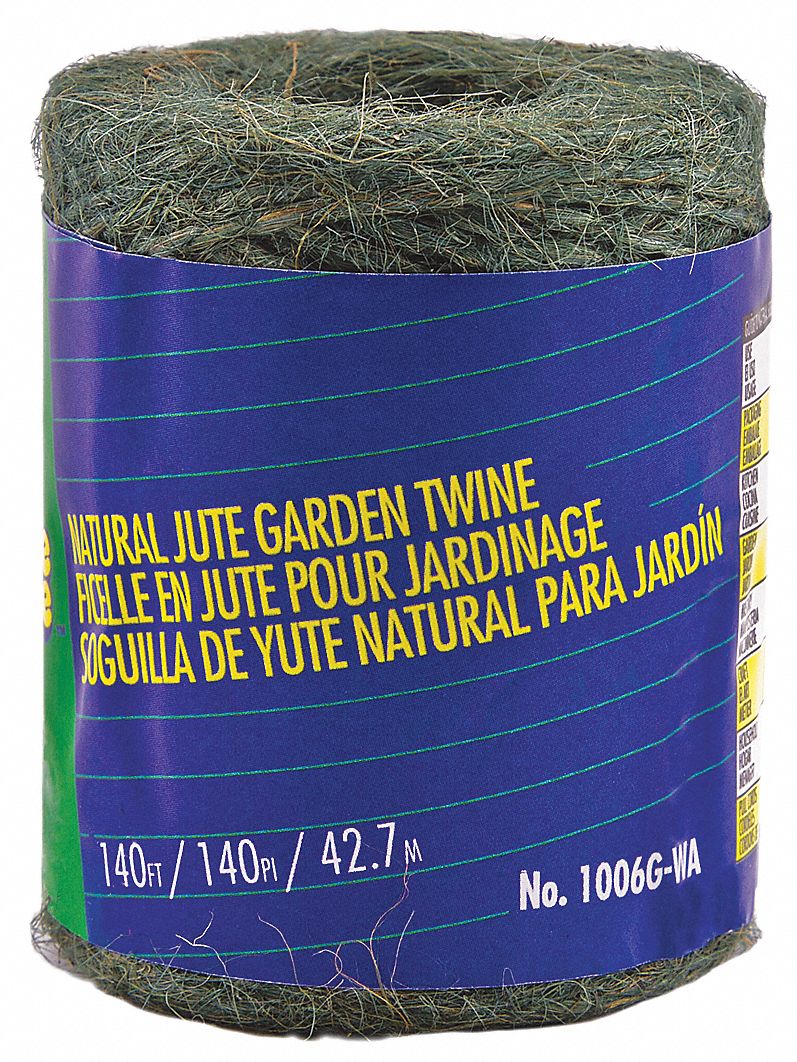 Twisted, 5 lb Working Load Limit, Twine - 45AV12|1006G-WA - Grainger
