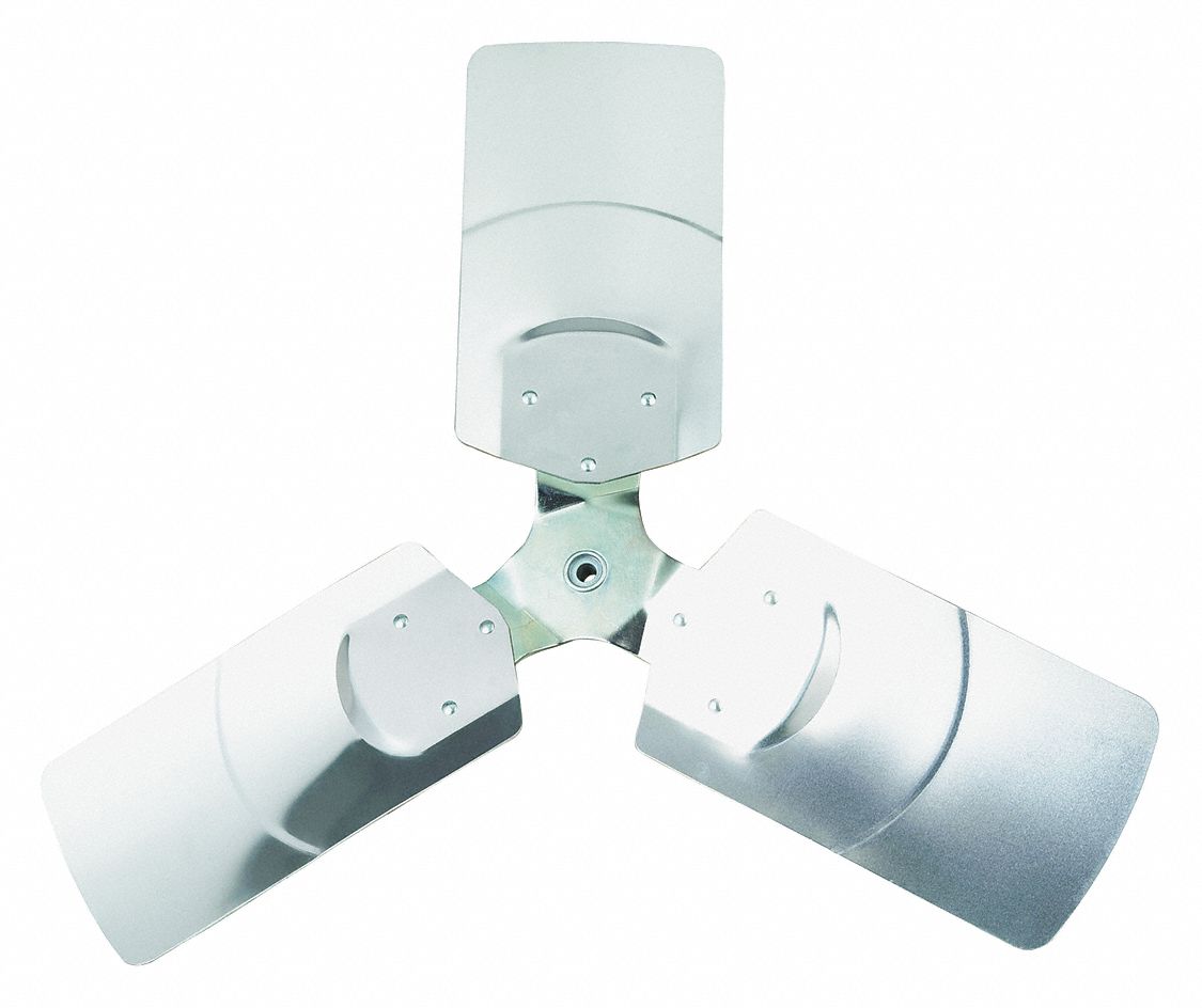 Replacement Propeller, Aluminum, Direct Drive Type, 1/2 Bore Dia. (In ...