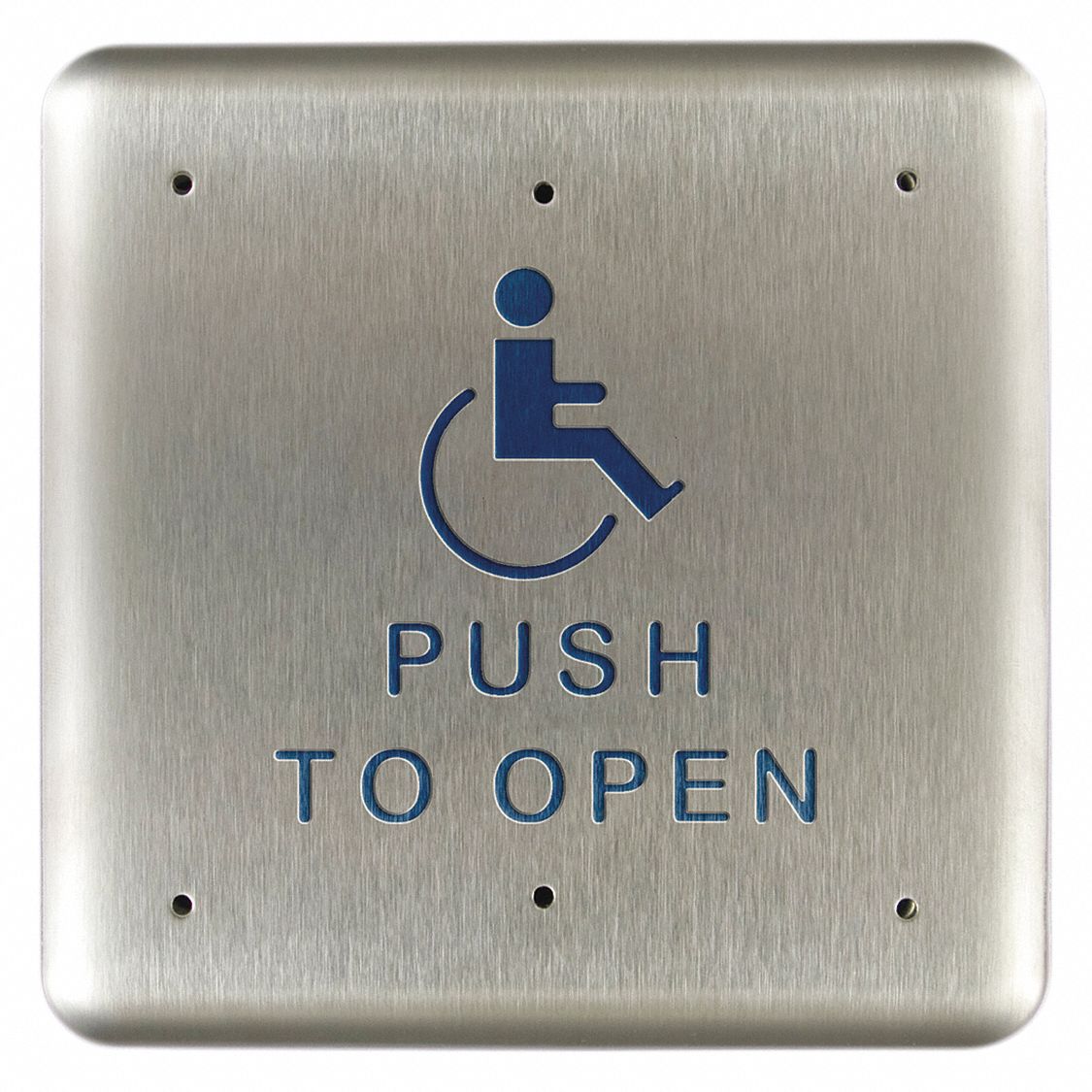 BEA, 4 3/4 in Ht, 5/8 in Dp, Exit Push Button - 45AW69|10PBS1 - Grainger