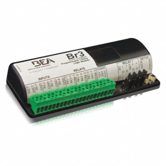 BEA Programmable Relay, Plastic, Surface Mount - 45AW80|10BR3 - Grainger