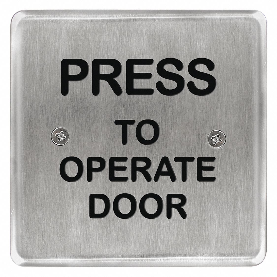 BEA, 4 1/2 in Ht, 5/8 in Dp, Exit Push Button - 45AX29|10PBS45POD ...