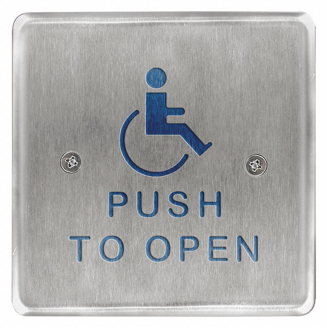 BEA, 4 1/2 in Ht, 5/8 in Dp, Exit Push Button - 45AX47|10PBS451 - Grainger