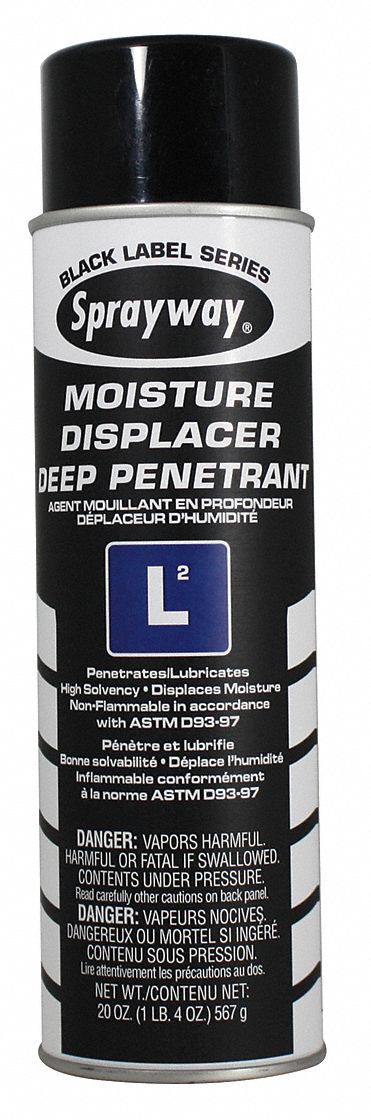 SPRAYWAY Lubricante Penetrante Black Label Lata de Aerosol 20 oz. No ...