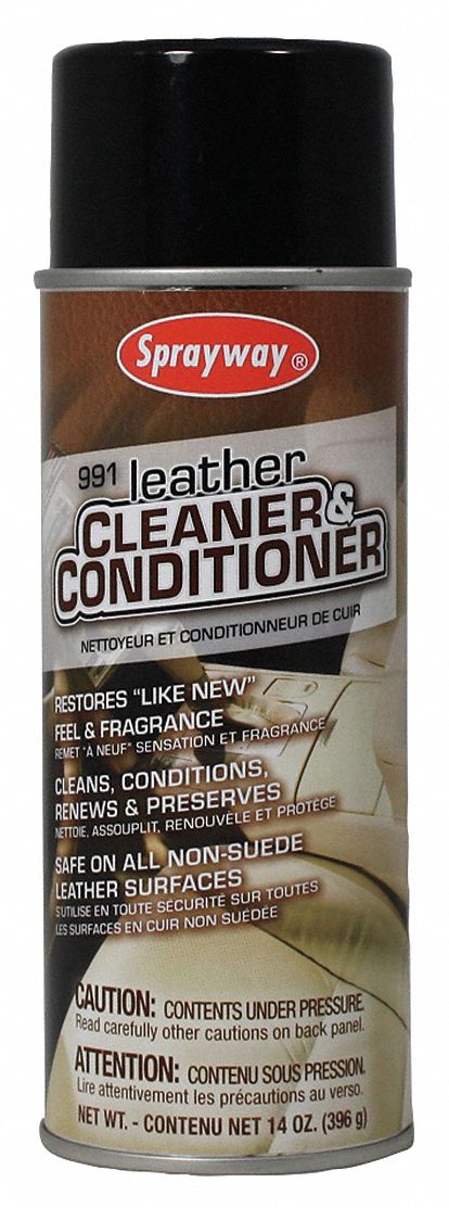 SPRAYWAY, Aerosol, Interior, Leather Cleaner/Conditioner - 45C014|SW991 ...