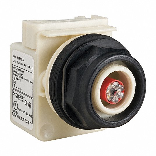 SCHNEIDER ELECTRIC, 30 mm Panel Mounting Size, No Lens Included, Pilot ... SCHNEIDER ELECTRIC, 30 mm Panel Mounting Size, No Lens Included, Pilot ...