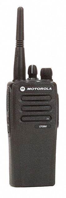 MOTOROLA, CP200d Series, UHF, Handheld Two Way Radio - 45CA72|CP200D ...