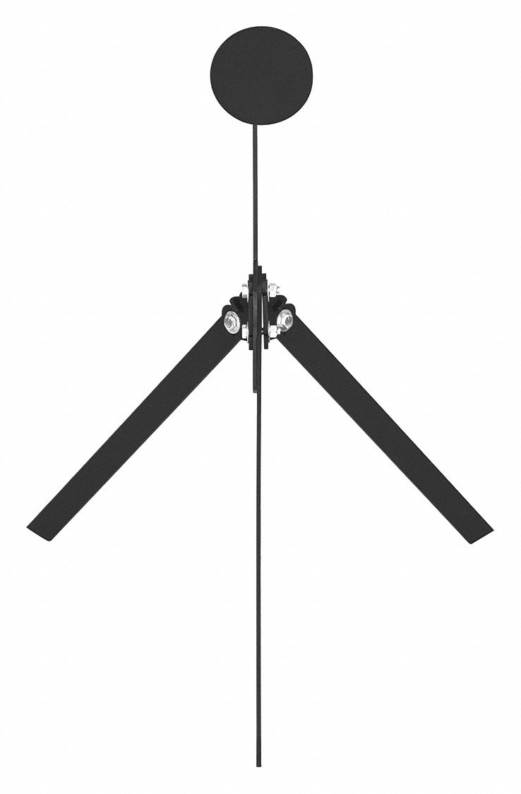 ACTION TARGET, Steel, Freestanding Target, Target - 45CC81|AT-202-1-1-5 ...