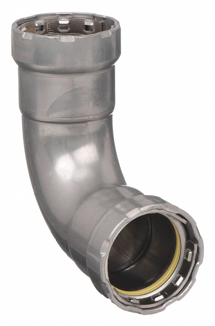 VIEGA PROPRESS, 1 in CTS x 1 in CTS Size, 90° Elbow, 90 Degree Elbow ...