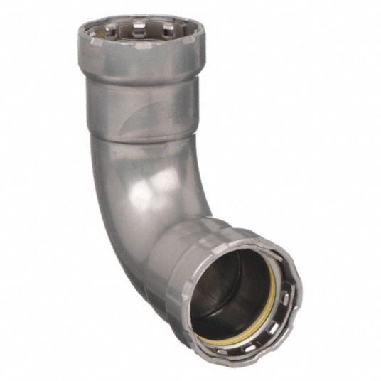 VIEGA PROPRESS, 1 in CTS x 1 in CTS Size, 90° Elbow, 90 Degree Elbow ...
