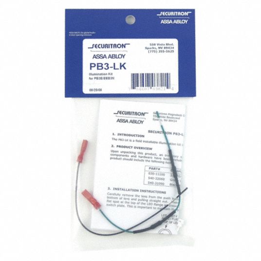 SECURITRON, Illumination Kit, Hardware Included, Illumination Kit ...