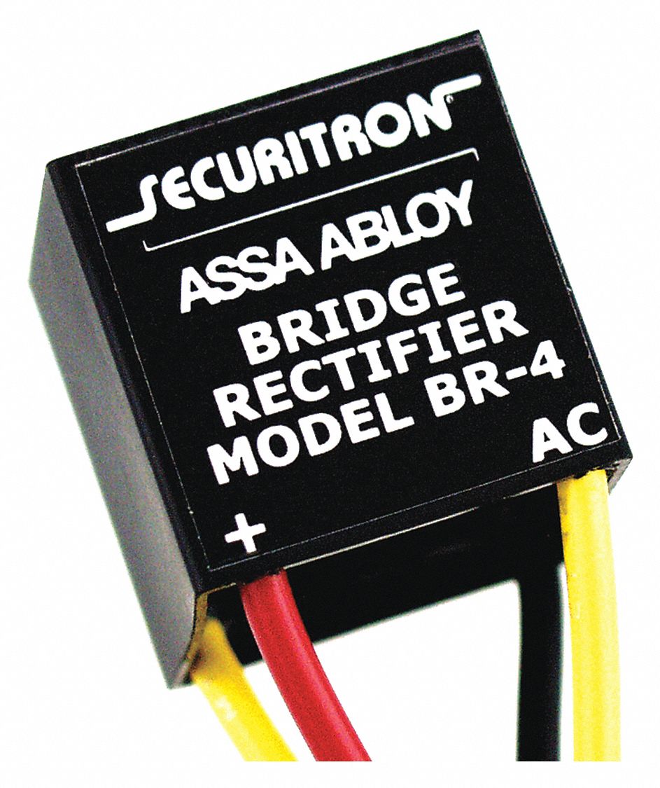 SECURITRON, Bridge Rectifier, Bridge Rectifier - 45CG73|BR-4 - Grainger