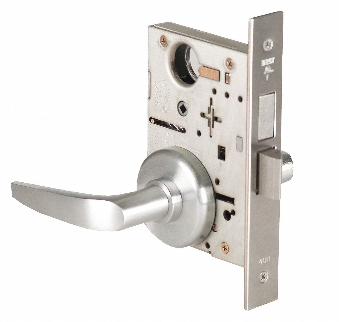 BEST, Privacy Lever Locksets, Chrome, Door Lockset - 45CK30 ...