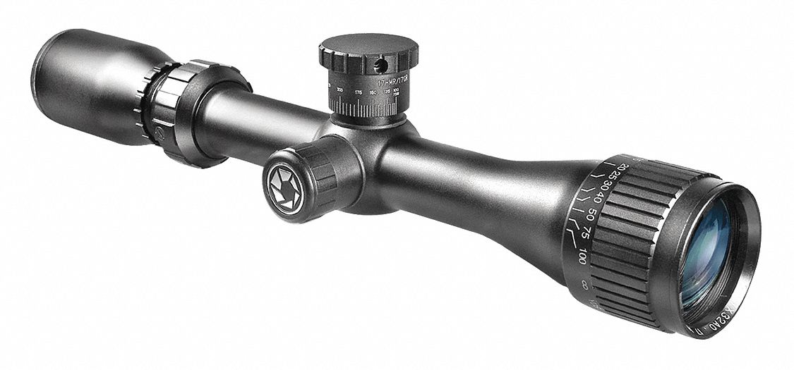 Rifle Scope, 2x to 7x Magnification, 32mm Objective Lens, 30/30 Reticle ...