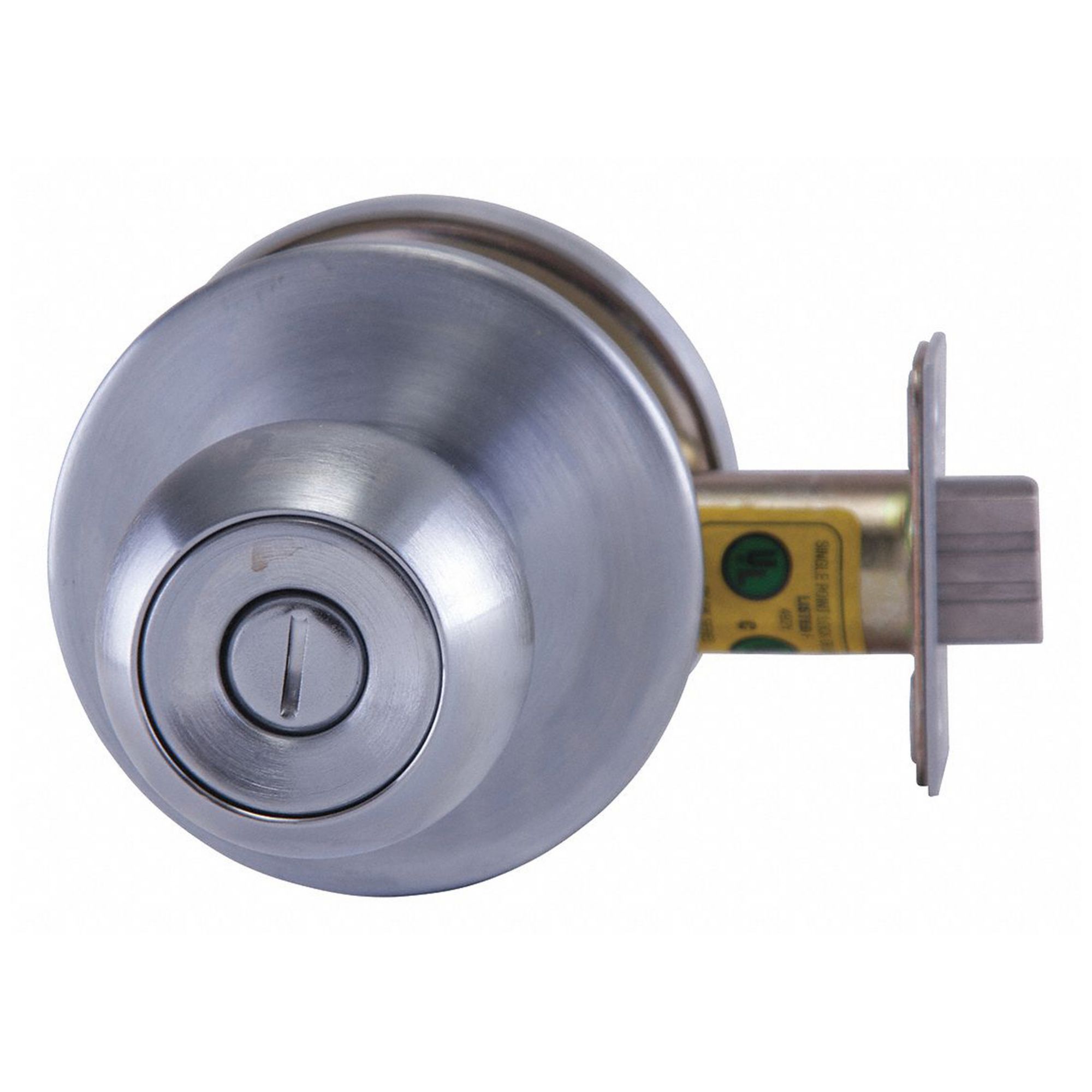 BEST, Privacy Knob Locksets, Chrome, Door Lockset - 481T97 ...