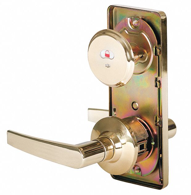 STANLEY, Passage Lever Locksets, Brass, Door Lockset - 45DE32 ...