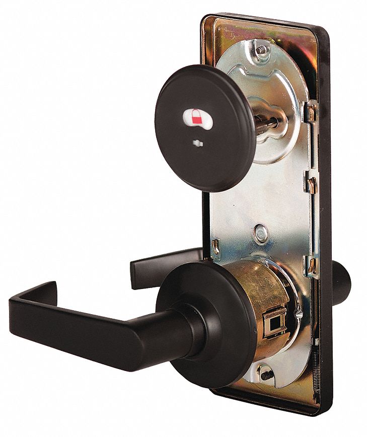 STANLEY, Passage Lever Locksets, Bronze, Door Lockset - 45DE37 ...