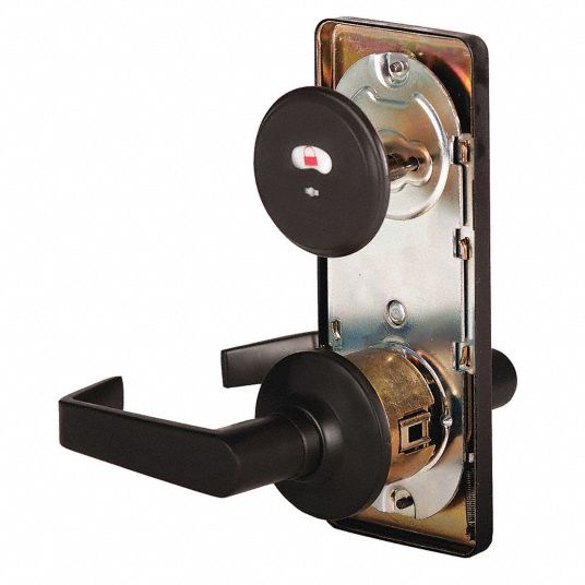 STANLEY, Passage Lever Locksets, Bronze, Door Lockset - 45DE37 ...