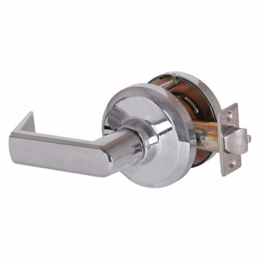 STANLEY, Classroom Security Lever Locksets, Chrome, Door Lockset ...
